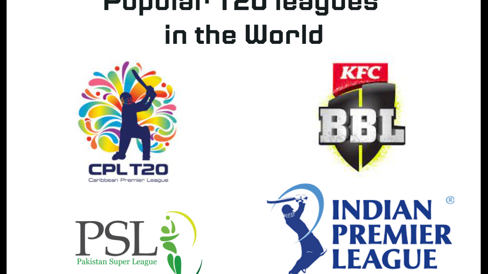 5 Popular T20 Cricket Leagues in the World - Super Sports 360