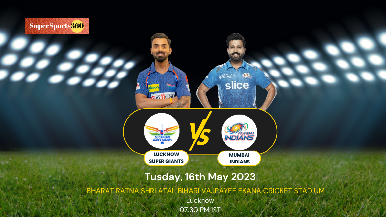 IPL 2023- Lucknow Super Giants vs Mumbai Indians (LSG vs MI) | Match ...